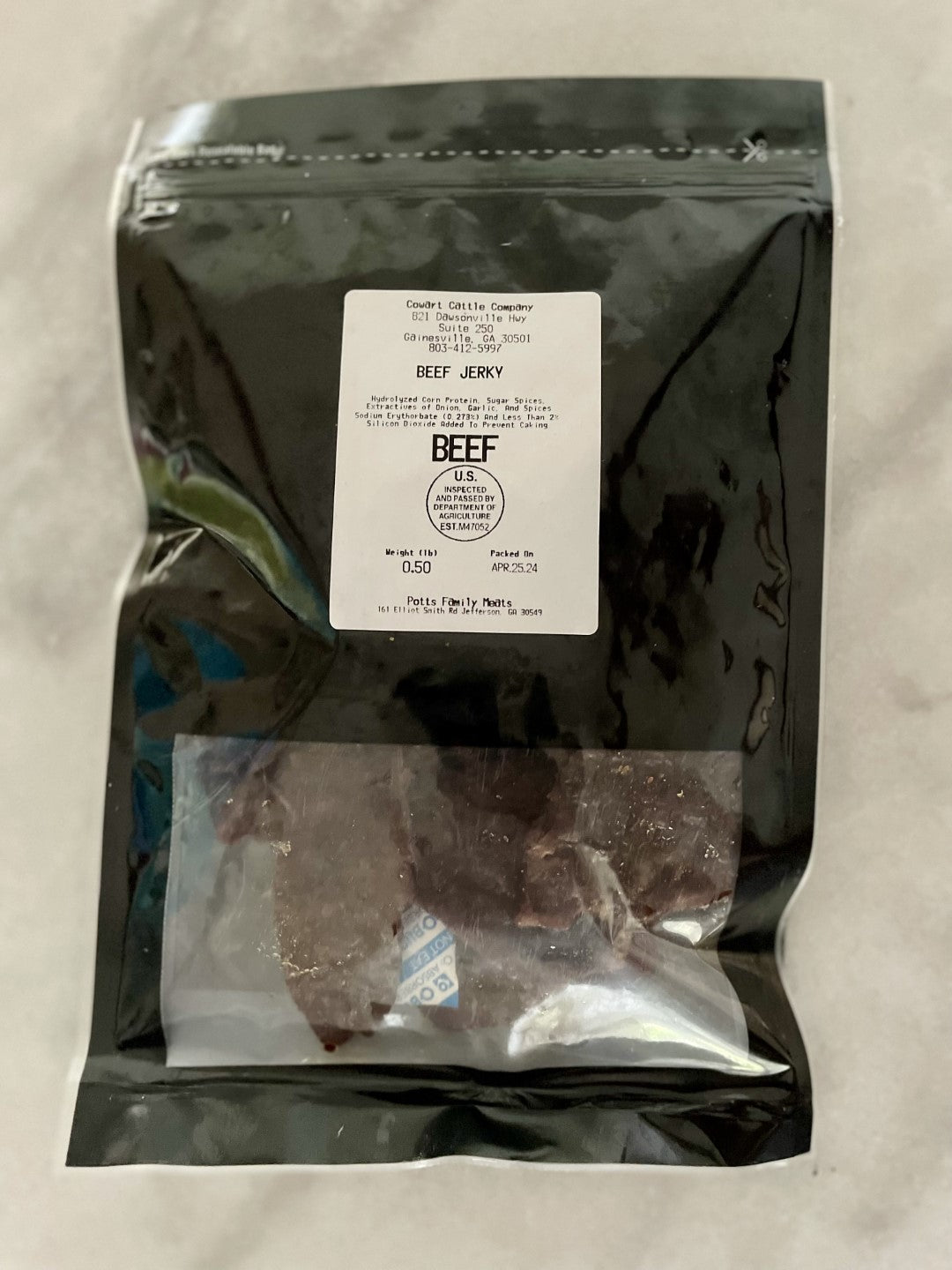 Beef Jerky – Cowart Cattle Company